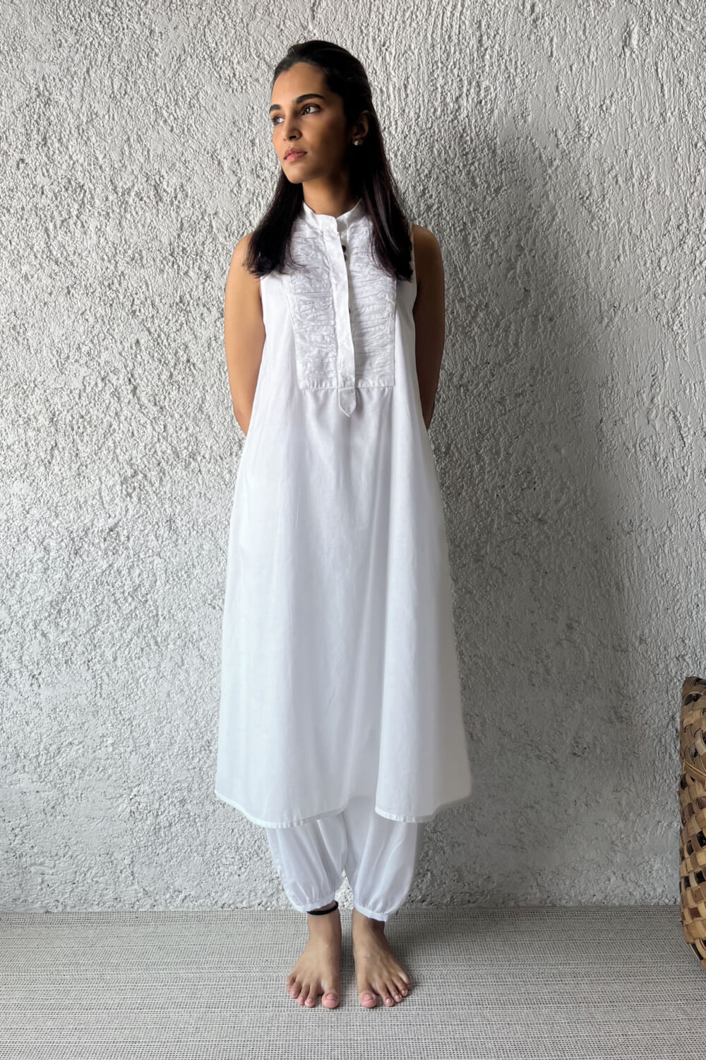 Ruched Yoke Shift – Kishmish